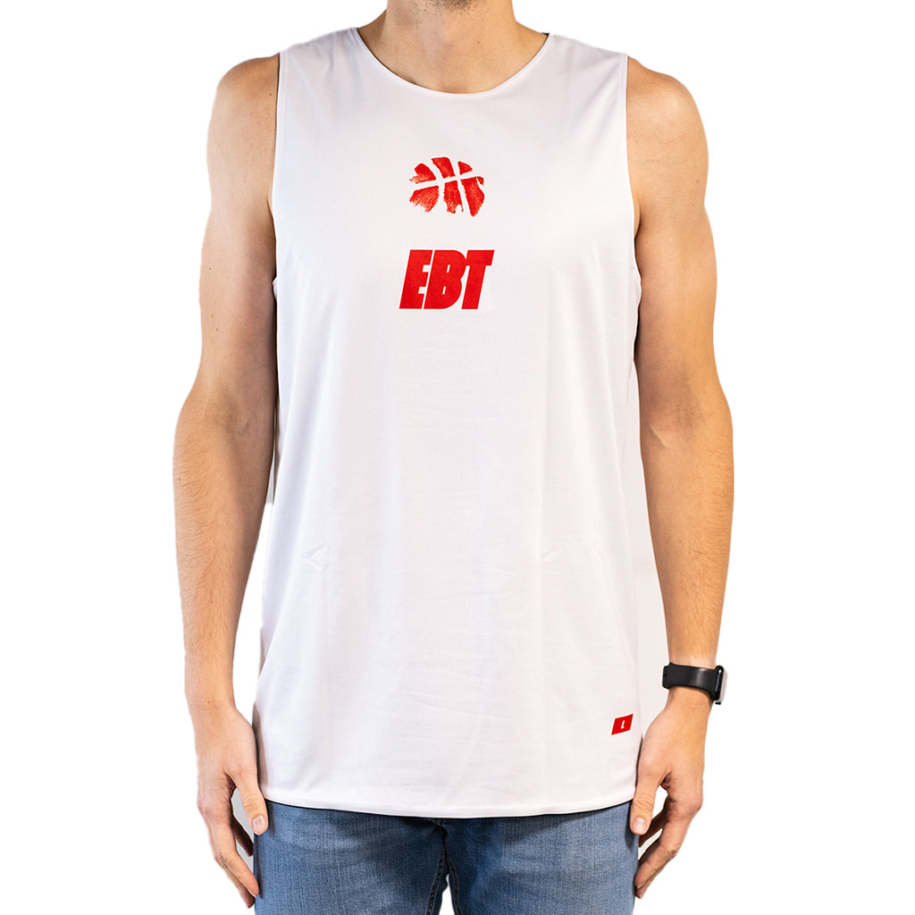 EBT REVERSIBLE SHIRT, black/white – TeamSpirit Suomi